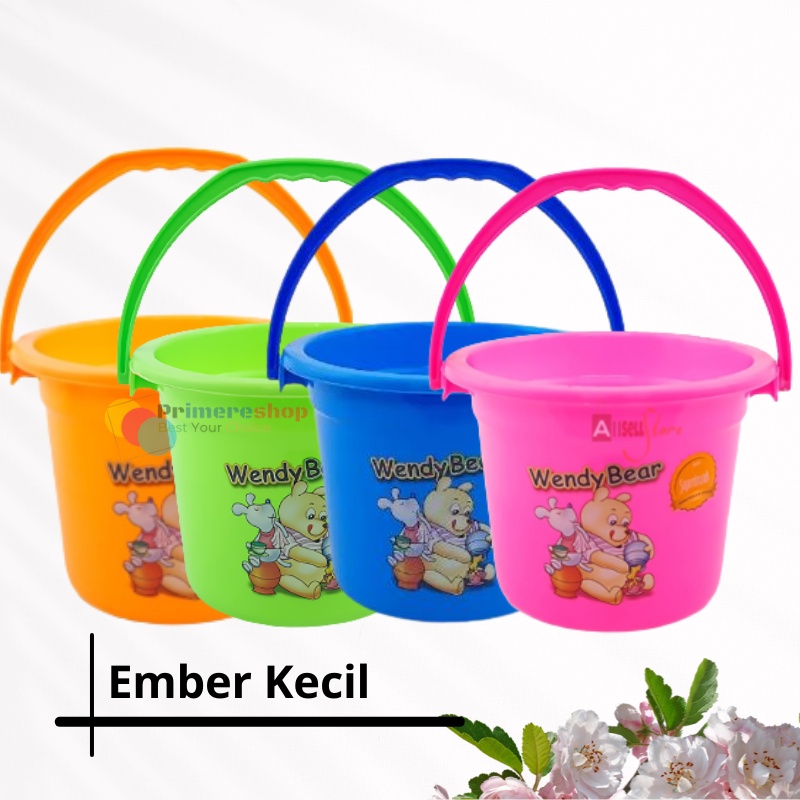 Small Plastic Bucket/Small Shatterproof Water Bucket 500ml | Shopee ...