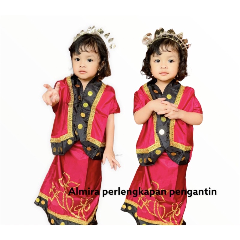Children's Traditional Clothes/bugis bodo Traditional Clothes | Shopee ...