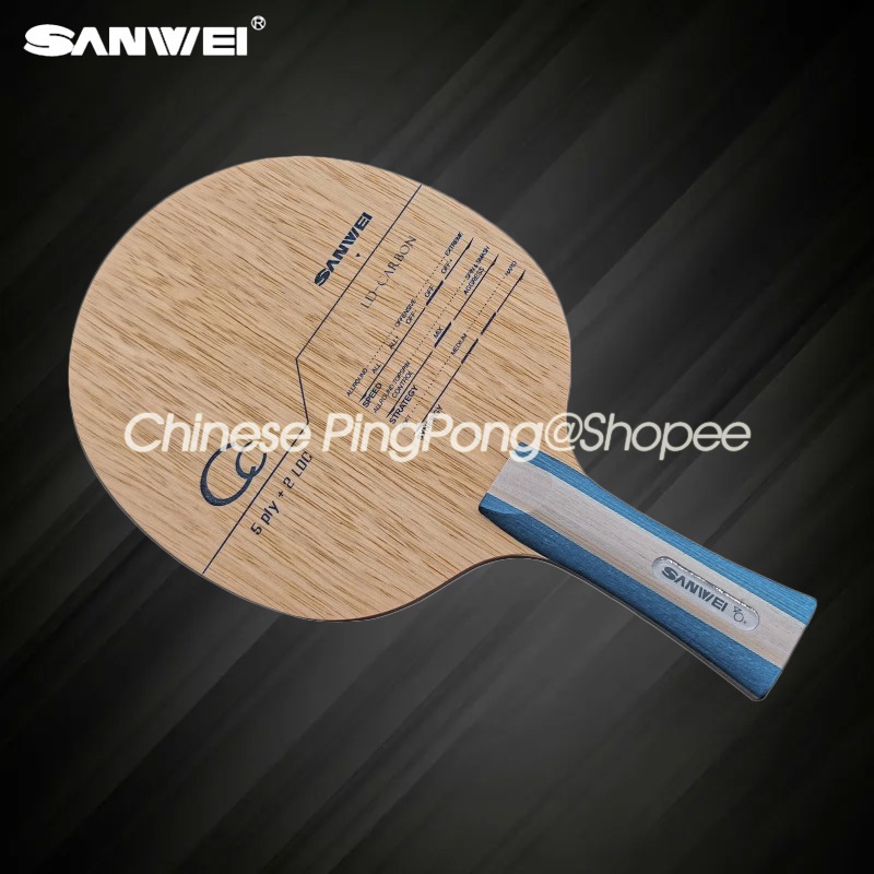 Original SANWEI CC CARBON (New Version) Table Tennis Blade Racket ...