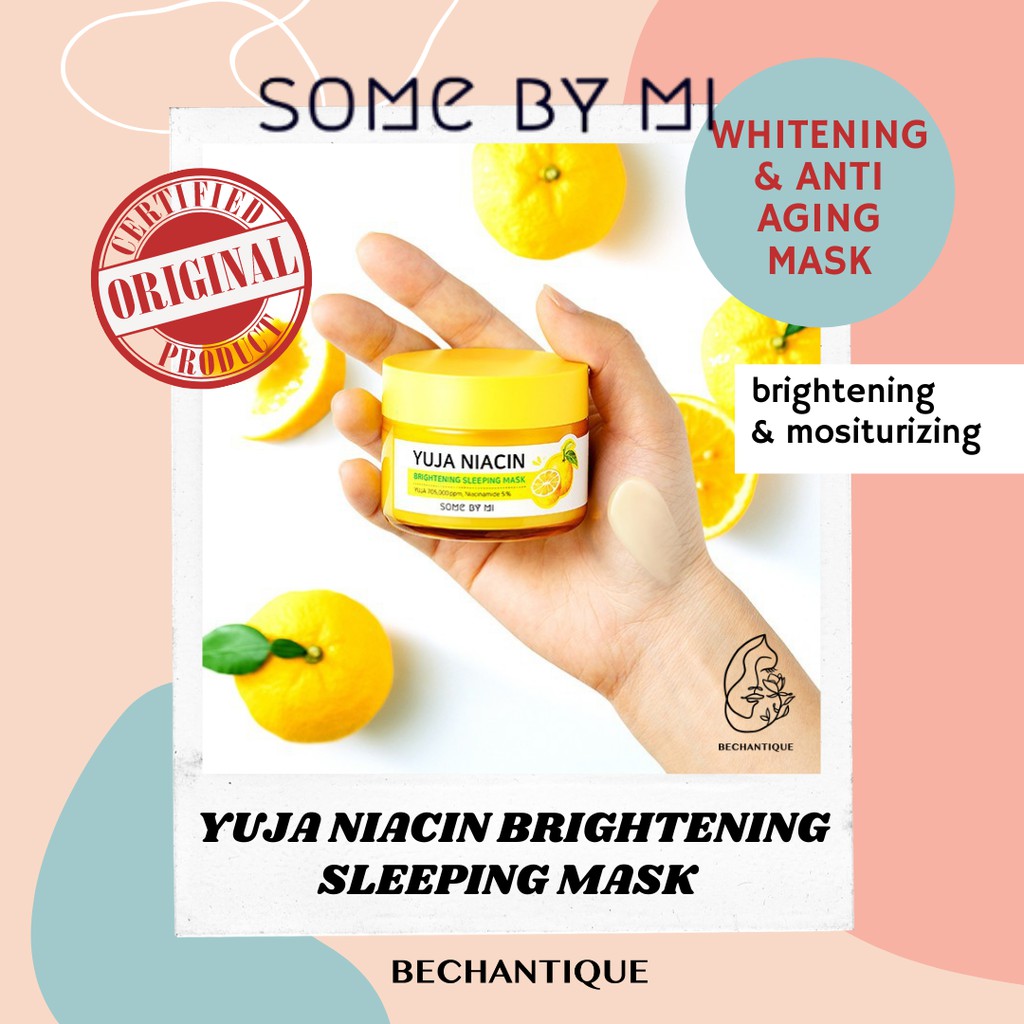 Original Some By Mi Yuja Niacin Brightening Sleeping Mask 60gr ...