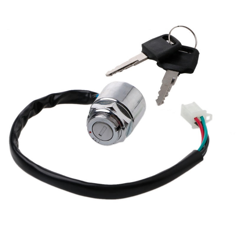 EDB* ATV Motorcycle Dual Sport Dirt Quad 4 Wires Ignition for Key Switch Button Start | Shopee ...