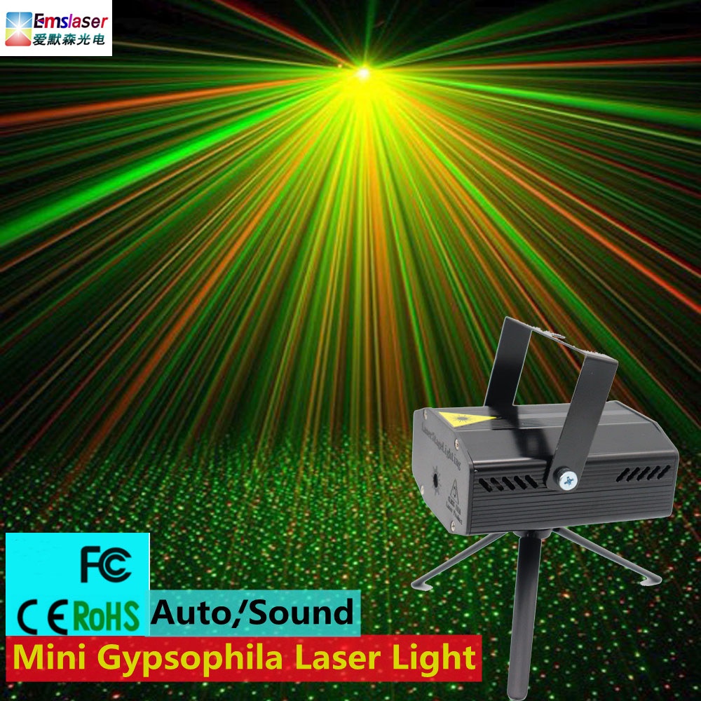 Mini Portable IR Remote RG Meteor Laser Projector Lights DJ KTV Home ...