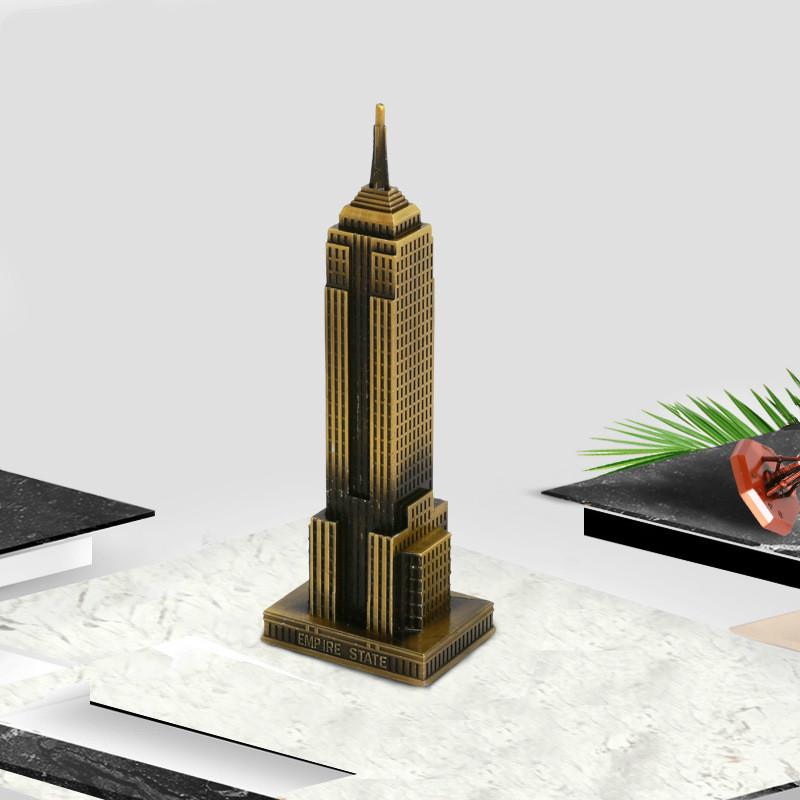 The Empire State Building The American Skyscraper Model Figurine Model ...