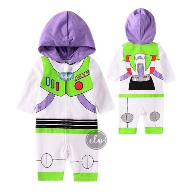 Toy Story Buzz Woody Lightyear Hoodie Overall Costume Spongebob Spider Man Super Sonic | Shopee ...
