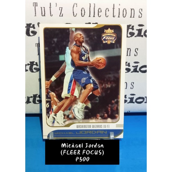 michael jordan fleer focus card | Shopee Philippines