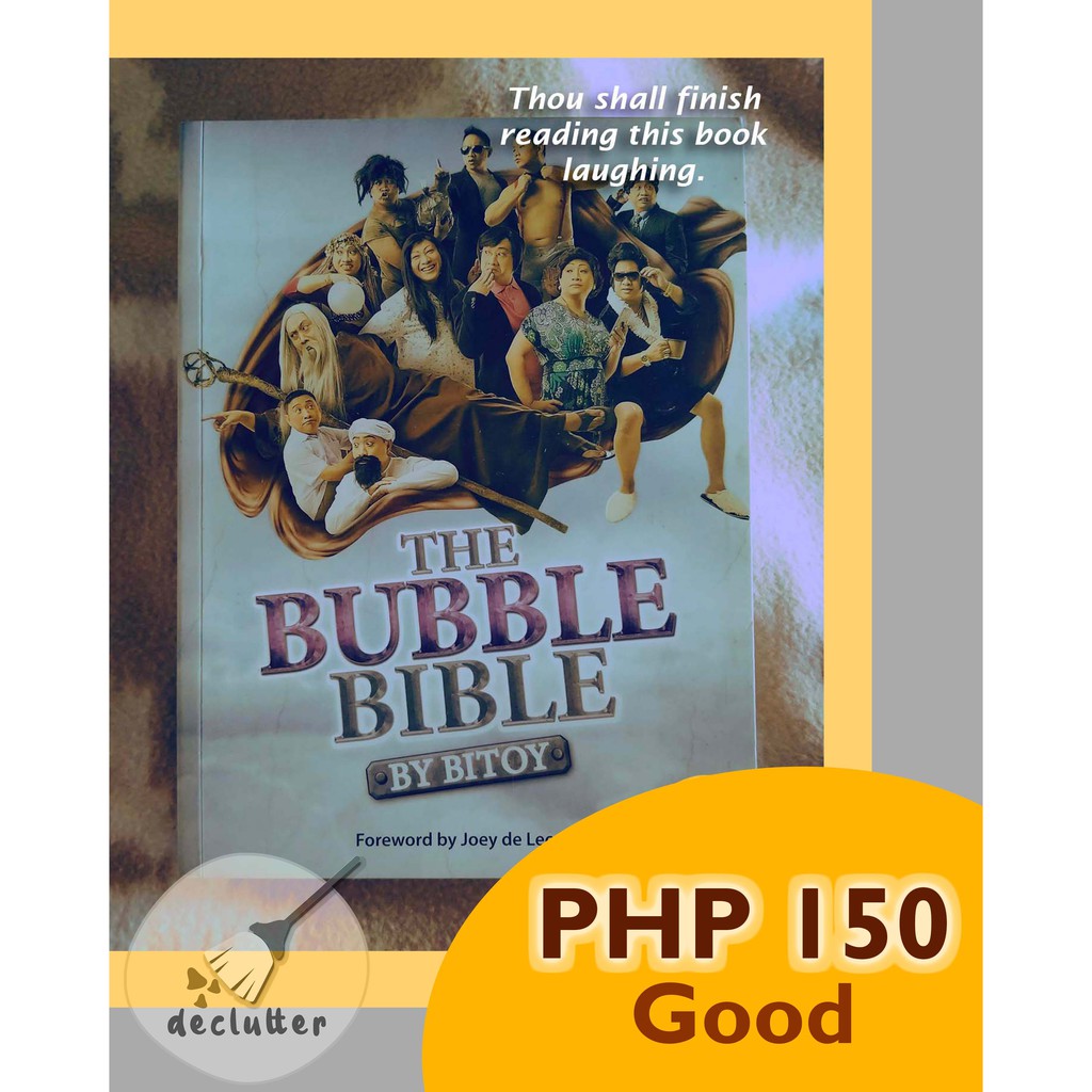 The Bubble Bible by Bitoy | Shopee Philippines