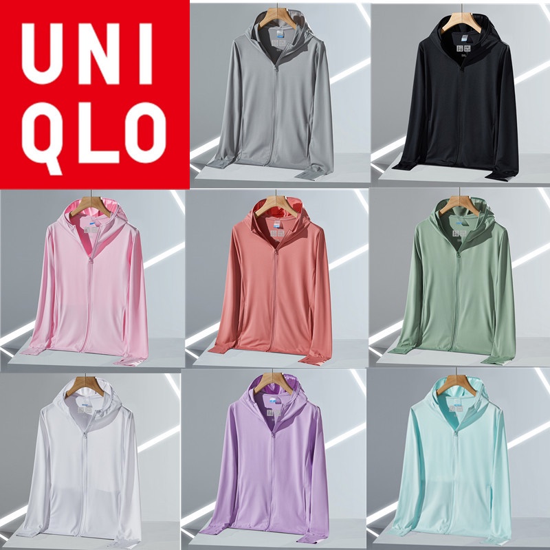 Uniqlo Women's Summer Sun Protection Jacket Breathable Outdoor Four-way ...