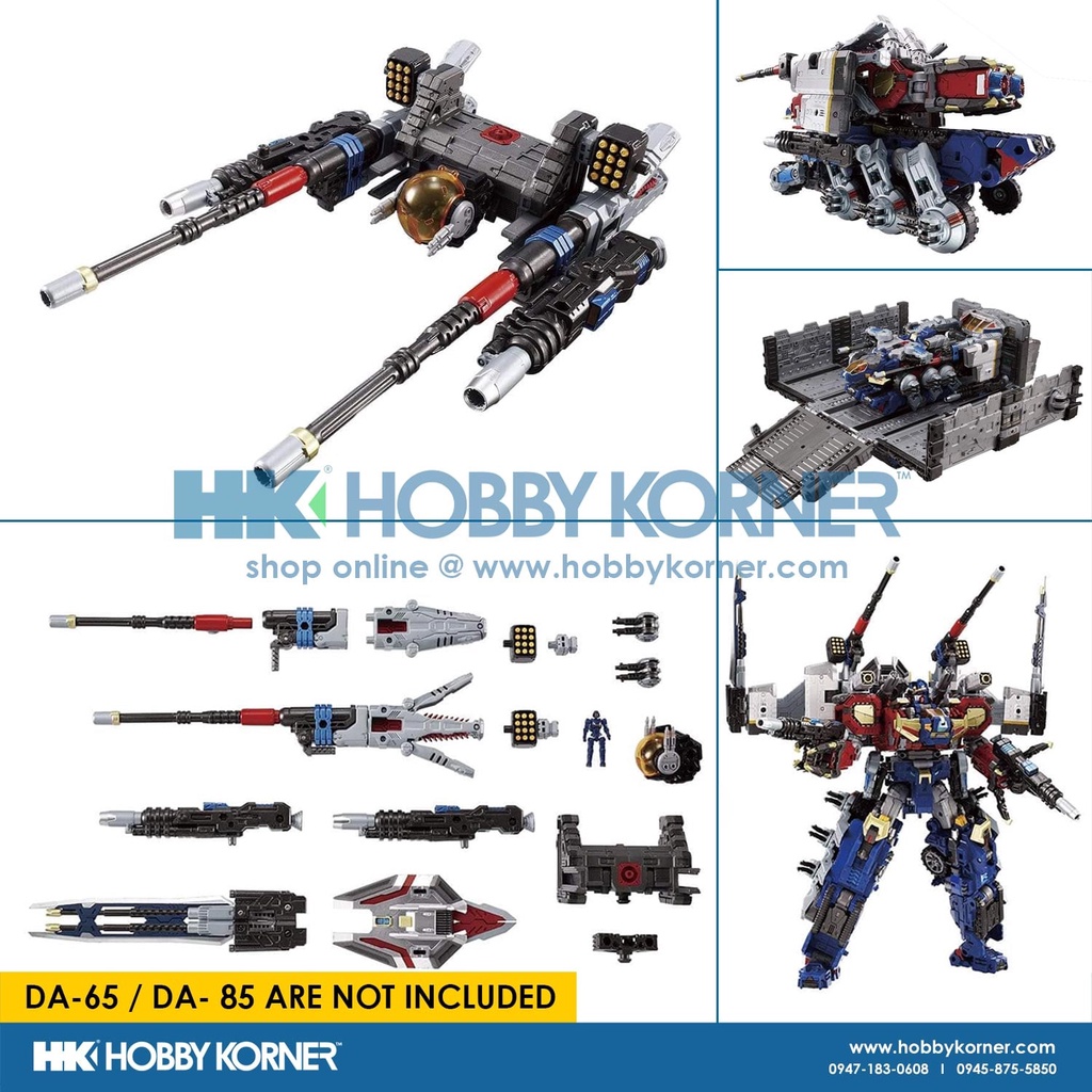 (IN STOCK)TAKARA TOMY Mall Exclusive Diaclone DA-88 Powered Greater ...