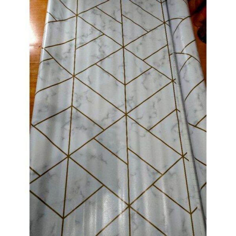 LINOLEUM/FLOORING RUBBERIZED WHITE GOLD LINE (95 PER 1 YARD) | Shopee ...