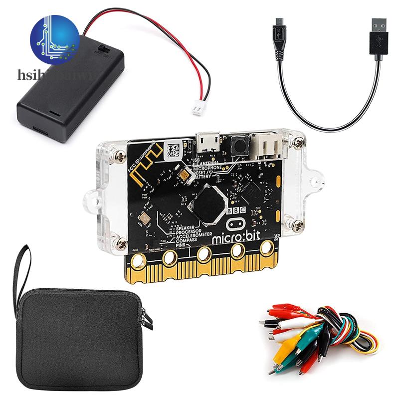 Microbit Single Board V2 Kit BBC Micro:Bit Board Built-in Speaker and ...