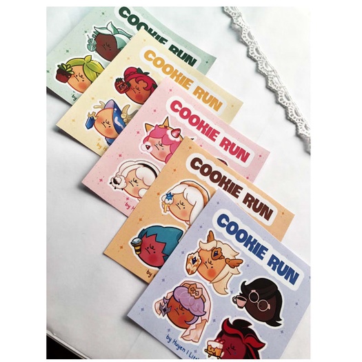 Sticker Cookie Run Kingdom with exclusive matte lamination drawn by ...