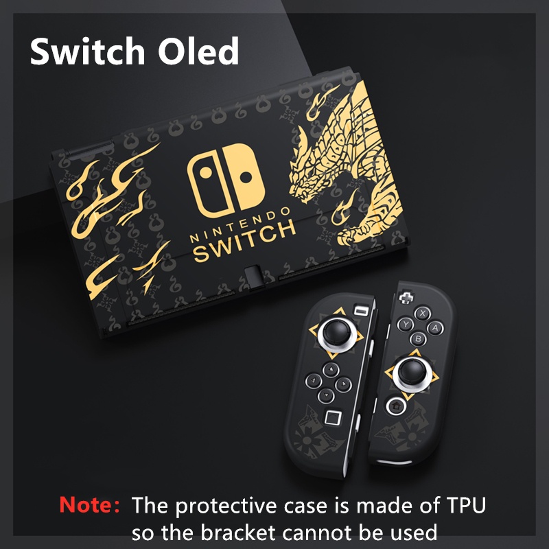 New Dockable Soft Tpu Thin Case For Nintendo Switch Oled Model Anti