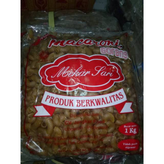 Macaroni Fried Mekar Sari (1 Kg) | Shopee Philippines