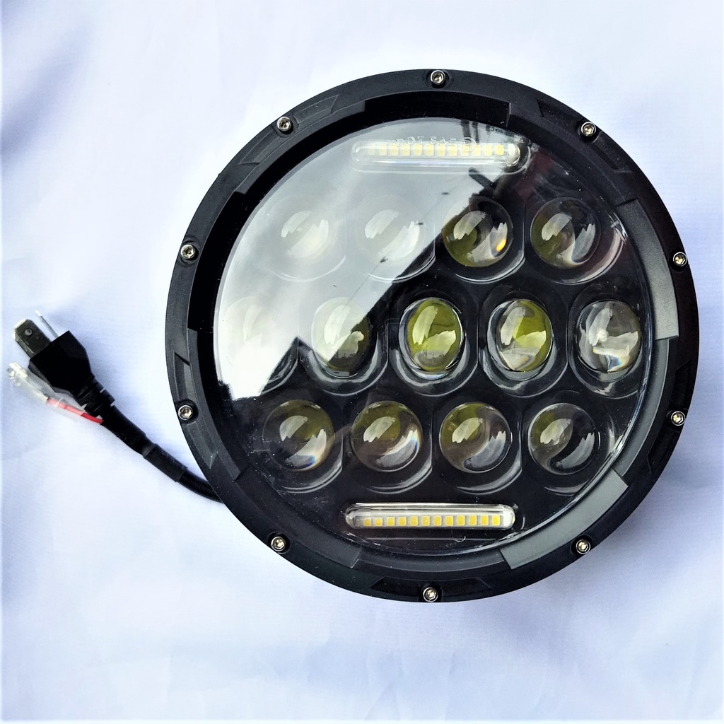 LED Headlight-Daymaker 7in Cafe racer and Scrambler parts | Shopee ...