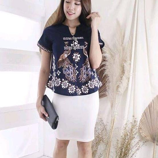 Batik SET JM / BATIK Top / BATIK Dress | Shopee Philippines