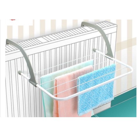 Balcony Indoor and Outdoor Telescopic Folding Drying Rack Clothes ...
