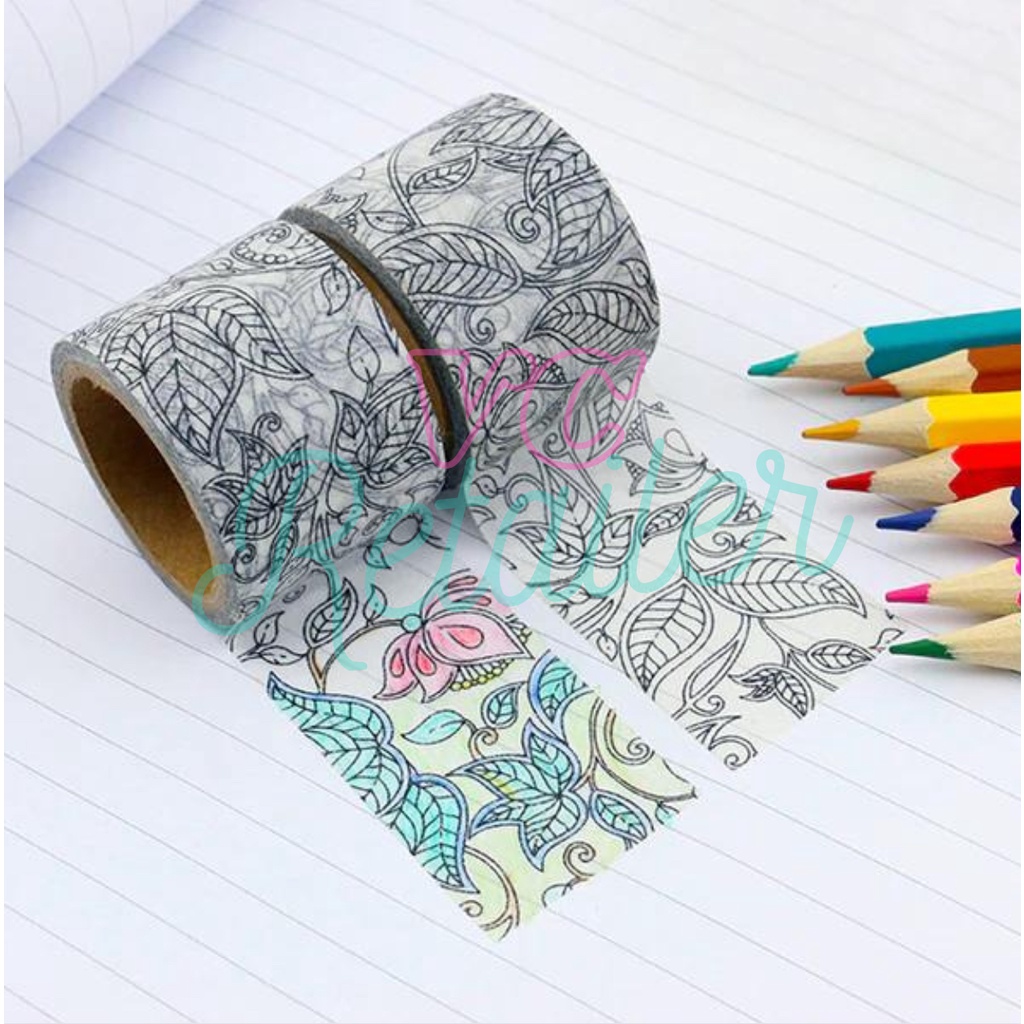 Coloring Tape for Scrapbooking, Journaling, and etc. | Shopee Philippines