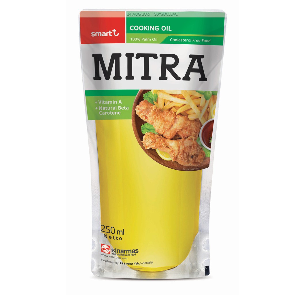 Mitra Cooking Oil SUP250ML | Shopee Philippines