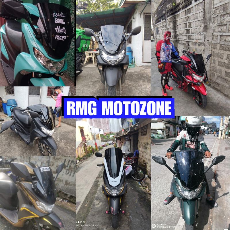 [RMG] G-MAX WINDSHIELD FOR MIO GRAVIS V1 & V2 | Shopee Philippines