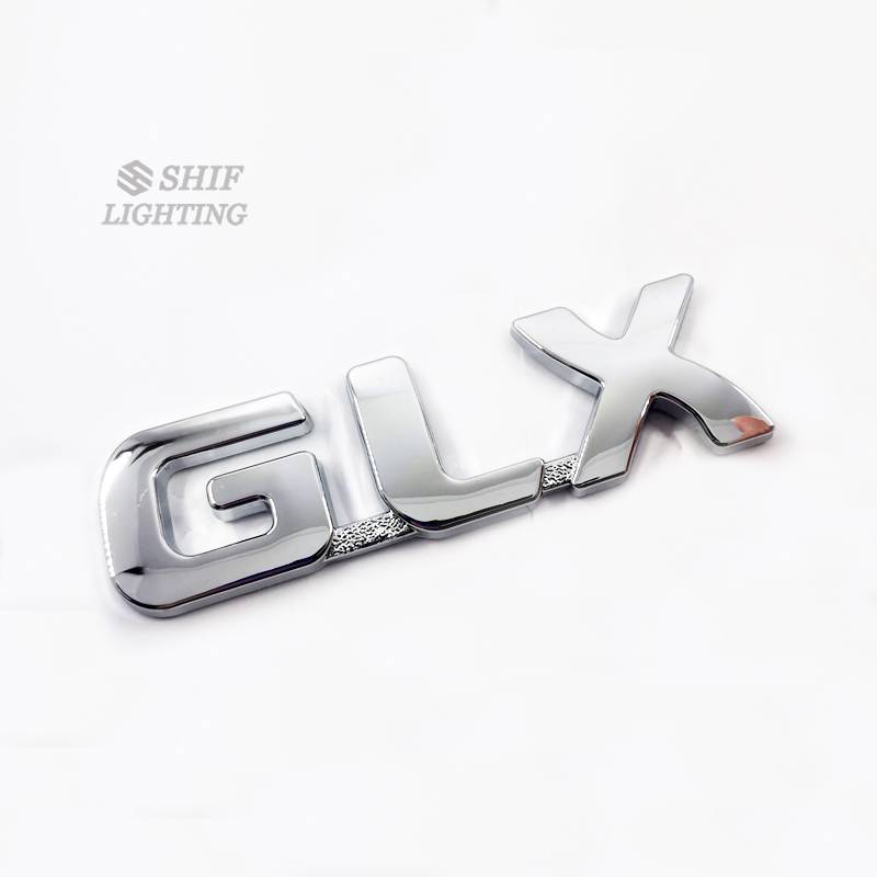 1 x ABS GLX Letter Car Auto Decorative Emblem Badge Sticker Decal ...