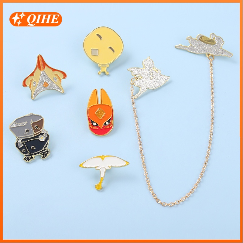 Online Game "Children of the Light" Lapel Pin Cartoon Enamel Brooch ...