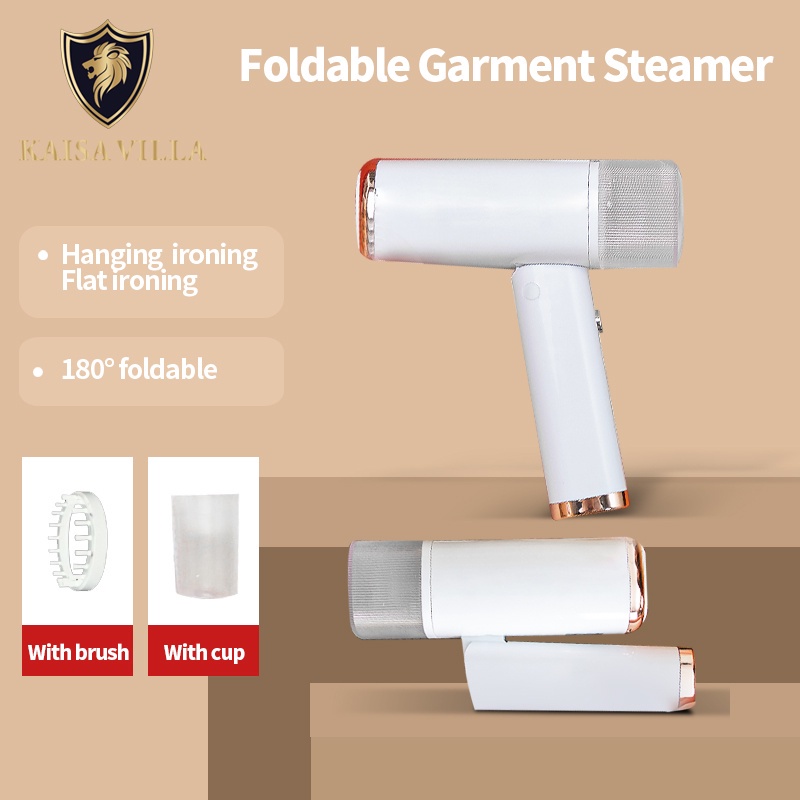 KAISAVILLA Powerful Handheld Steamer Iron For Clothes Mini Flat Iron ...