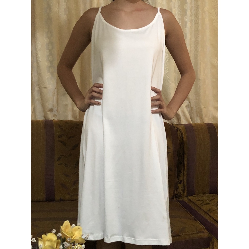 Soft Long Kamison Dress Camisole for Ladies | S-M / L-XL / 2XL-3XL ...