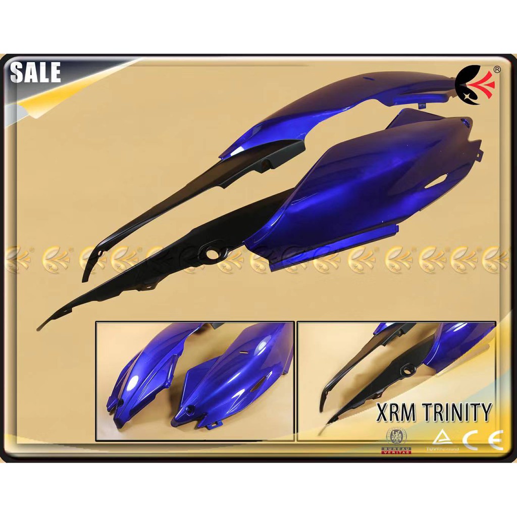A-014 XRM Trinity Long Side Cover / side panel for Motorcycle | Shopee ...