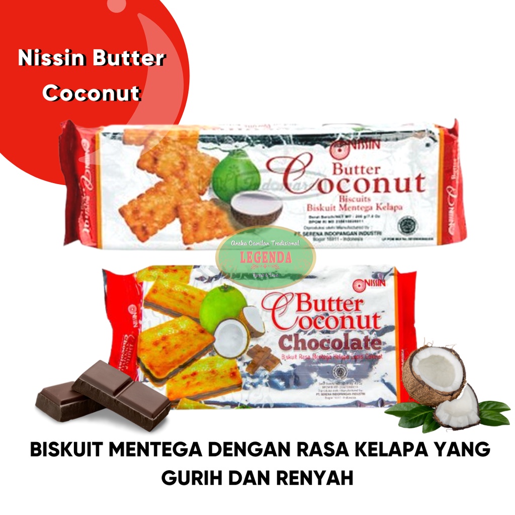 Nissin Butter Coconut | Shopee Philippines