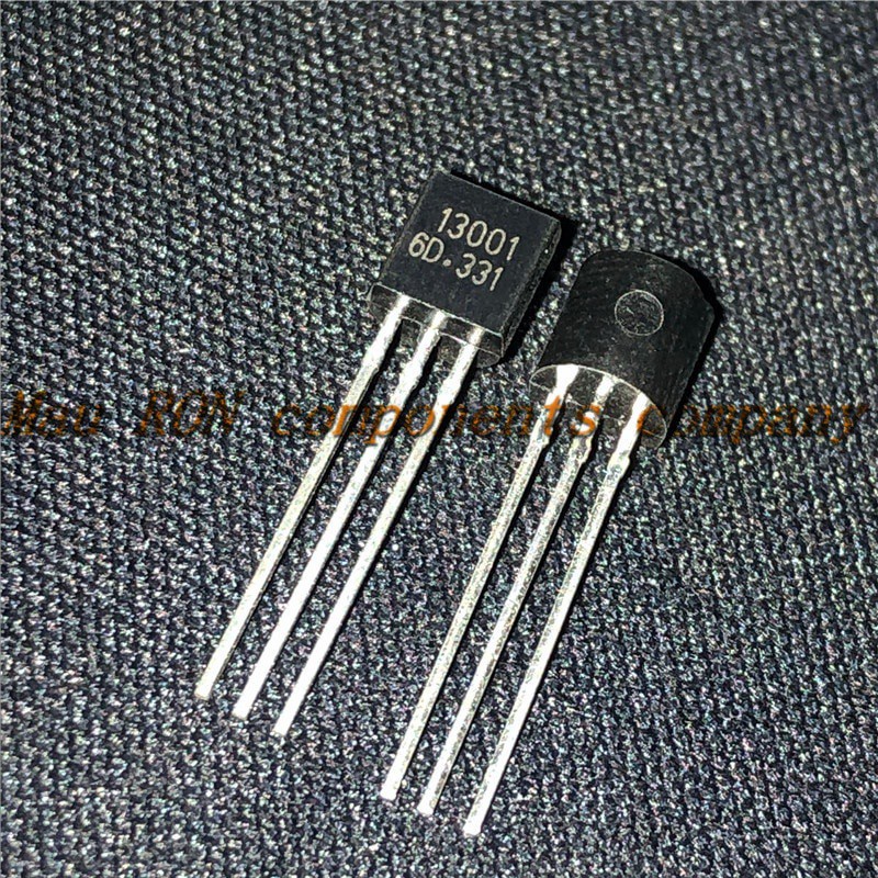 20PCS/LOT MJE13001 13001 TO-92 TO92 E13001 triode transistor New ...