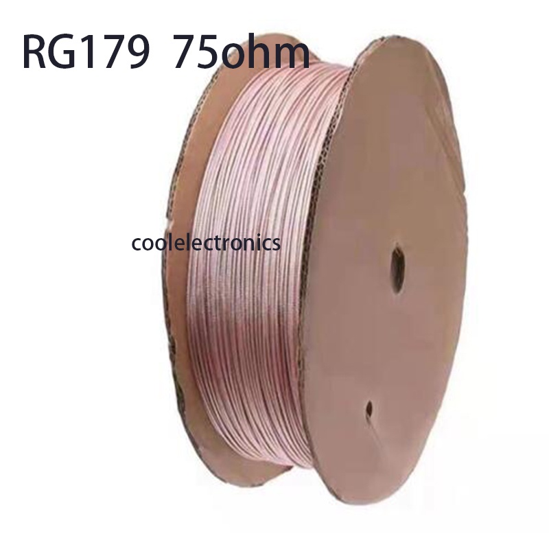 RG179 RF coaxial cable RG-179 cable Wires Antenna 75ohm 300m / 900m | Shopee Philippines