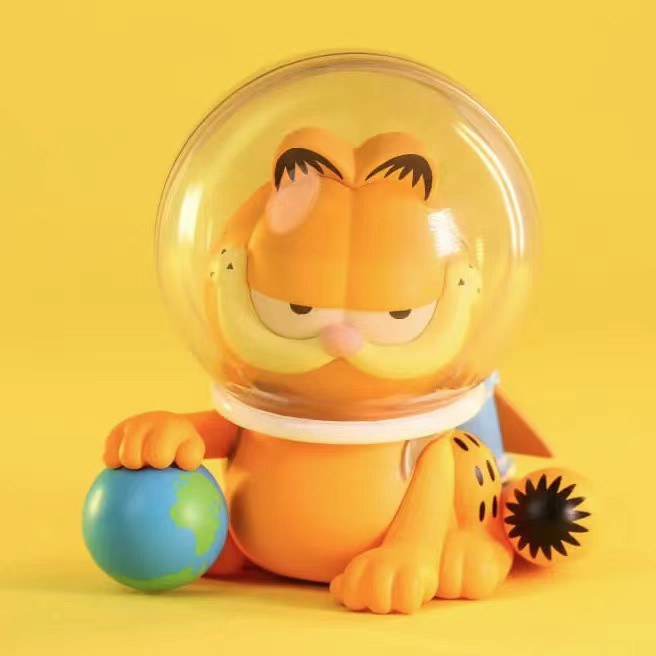 【Genuine】Garfield Day Dream Series Blind box doll Popmart Cute Figures ...