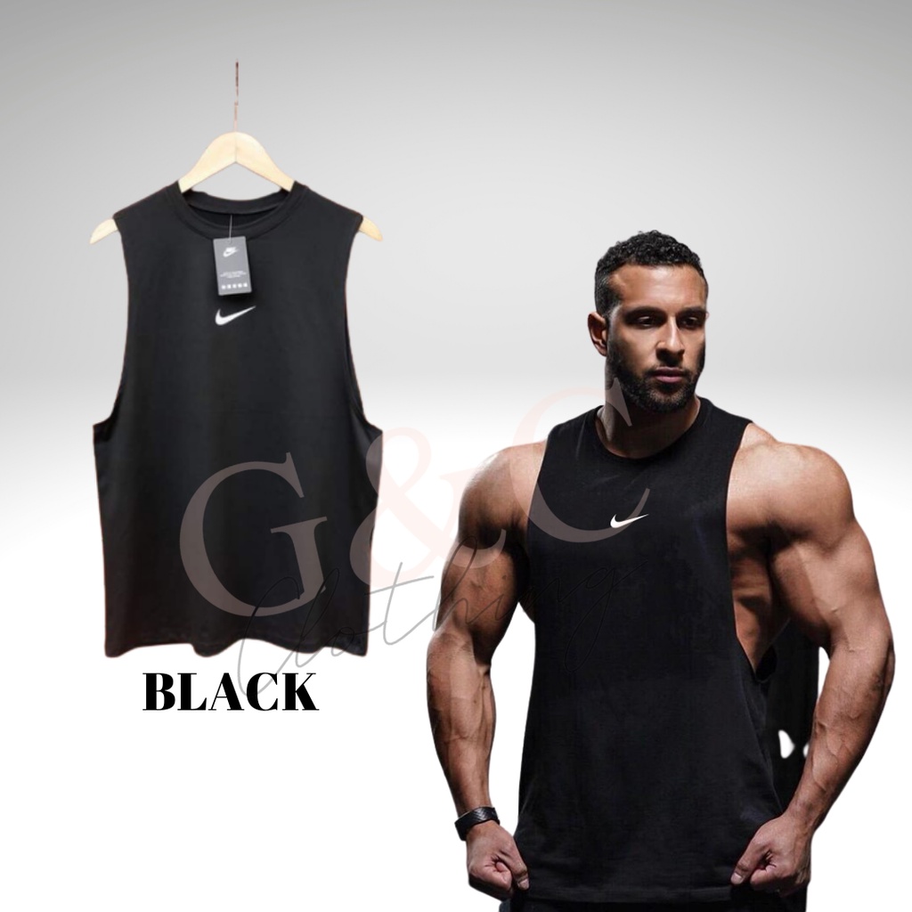 Muscle Tee Summer Sando For Men Gym Sando Plain And Printed | Shopee ...
