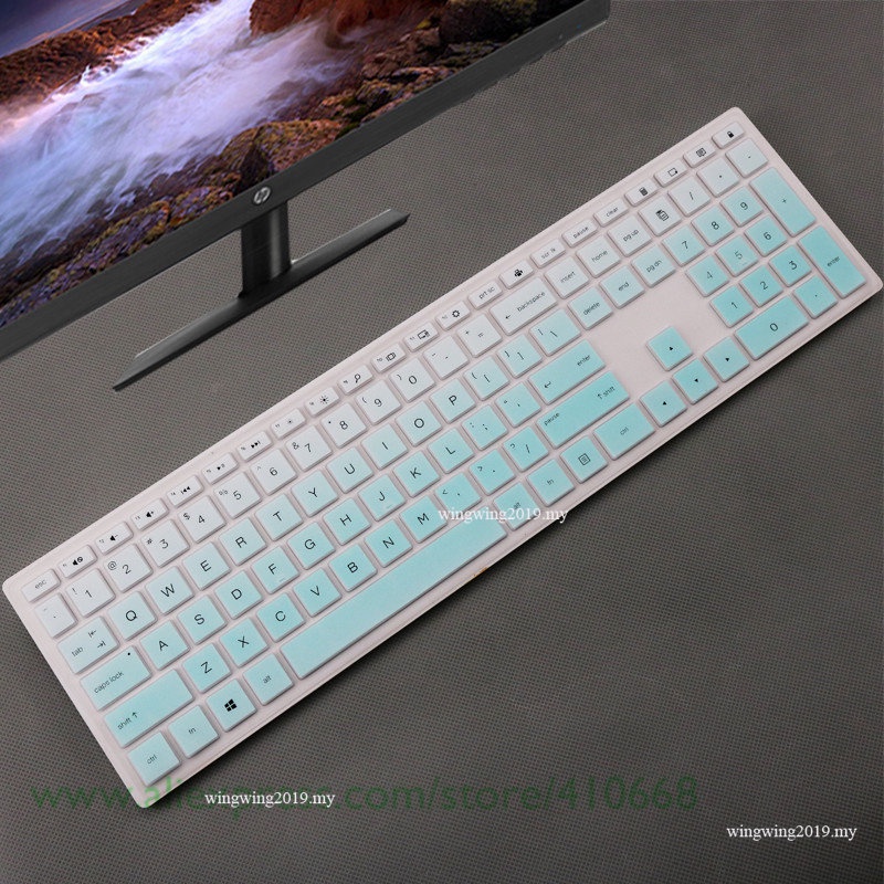 Desktop Keyboard Cover Protector Skin Computer For HP Pavilion All-in ...