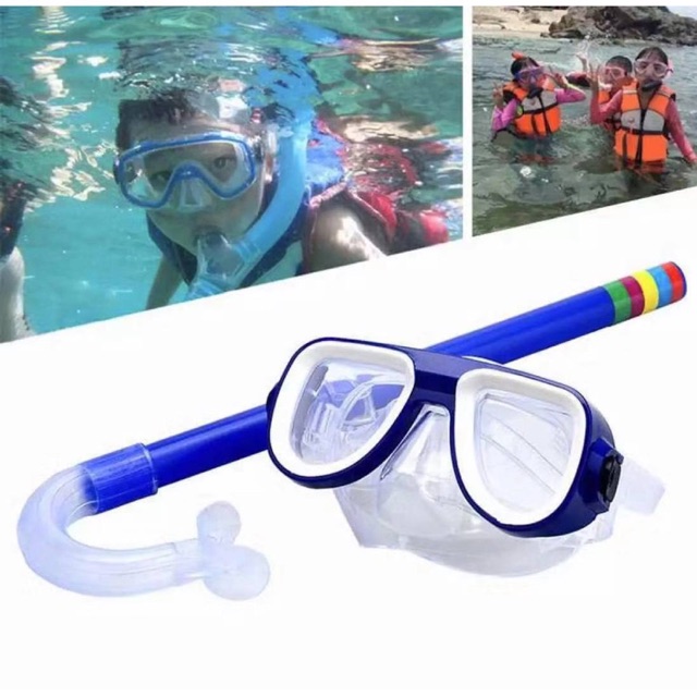 Kids Swimming Goggles Swimming Diving Snorkel | Shopee Philippines