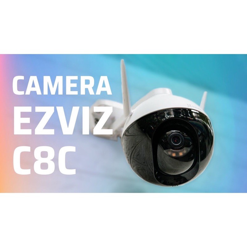 Ezviz C8c Full Hd 1080p Wifi Outdoor Camera Rotates 360 Degrees Integrated Ai Night Color 