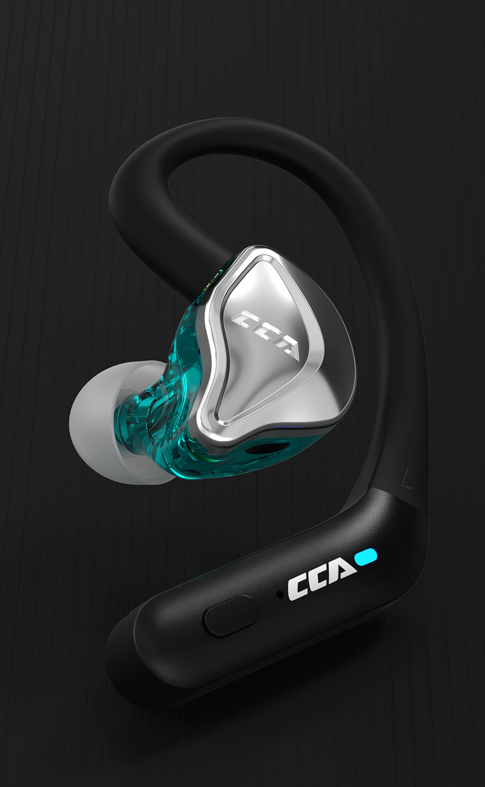 CCA BTX Bluetooth-Compatible 5.2 True Wireless Earphones Ear Hook ...