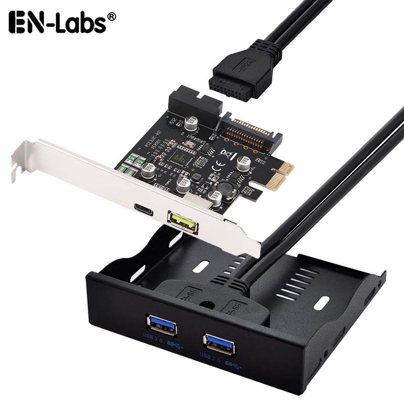 USB3.1 USB C PCI Express Expansion Card w BC 2.4A Charging,PCI-e to USB ...