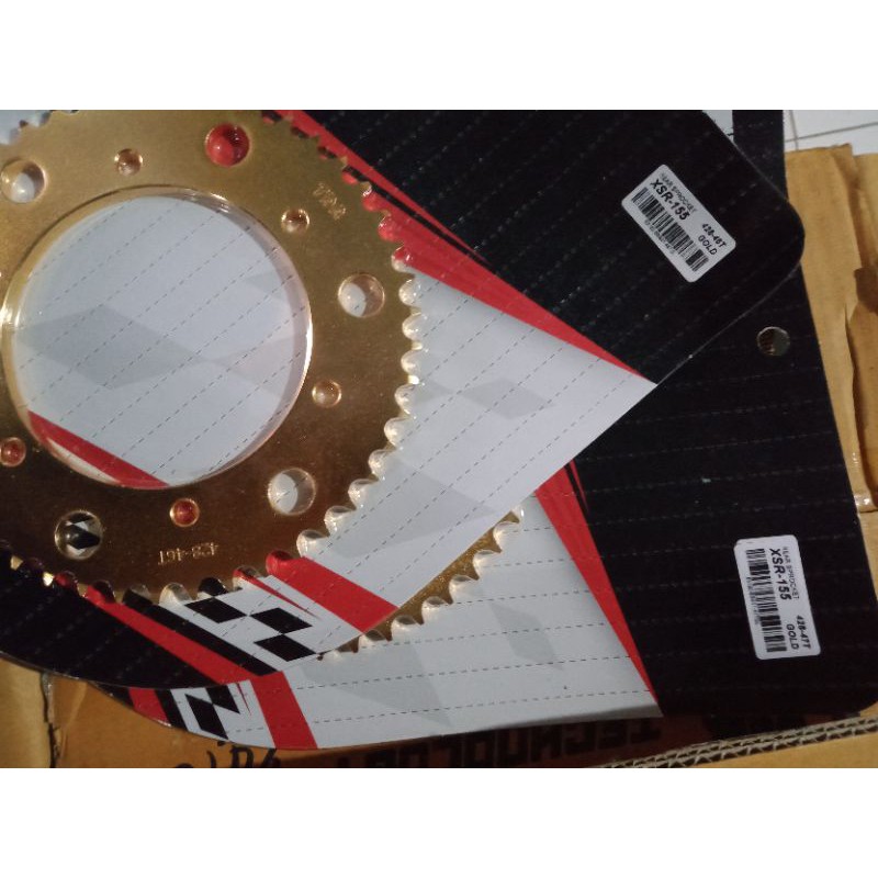 Rear GEAR R15 V3 / MT15 / XSR 155 / VIXION R TDR GOLD ORIGINAL | Shopee ...