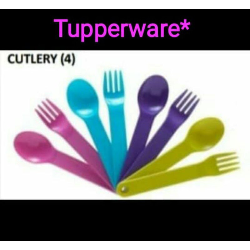 Tupperware Retail cutlery/cutlery (1 Pair) | Shopee Philippines