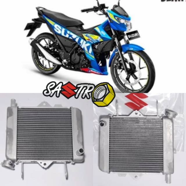 Radiator suzuki satria fu raider 150 injection, new item, original sgp ...