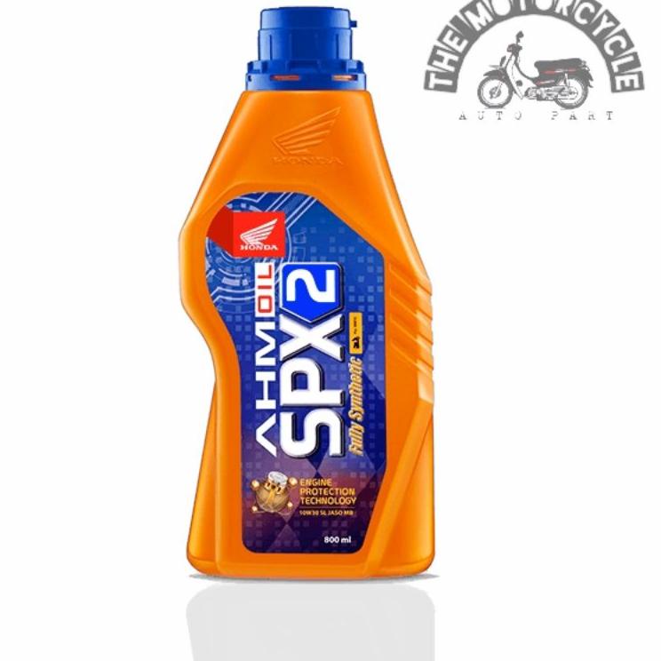 Stock OIL SPX 2 OIL AHM METIC MOTOR OIL 800ML | Shopee Philippines