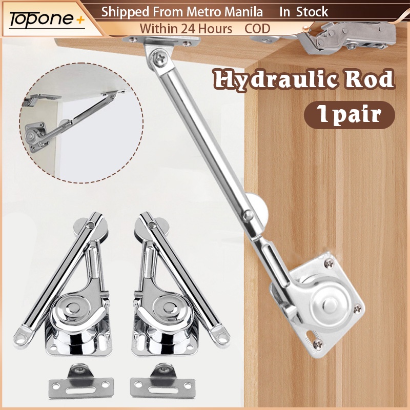1pair Heavy-Duty Gas Strut Hydraulic Spring Hinges Cabinet Door ...
