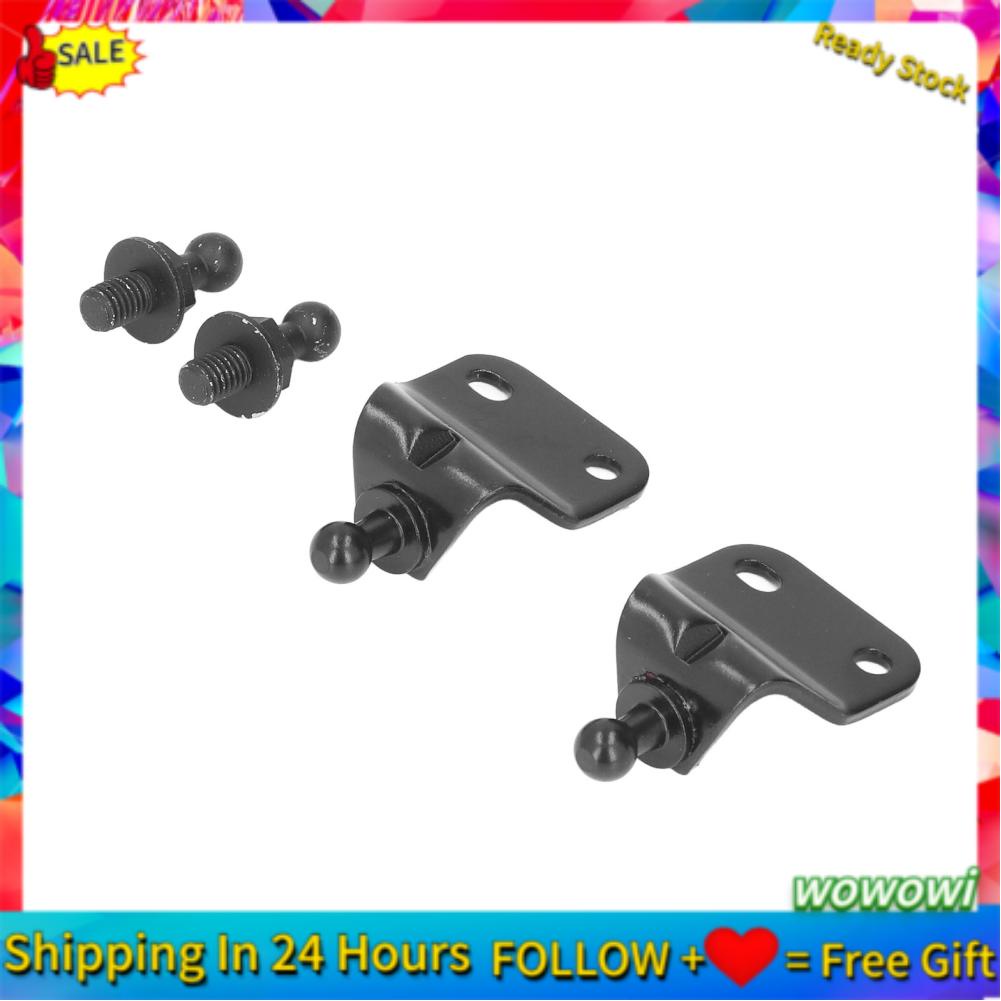 Wowowi 4pcs Bonnet Boot Gas Strut Brackets Ball Stud Mounting Bracket ...