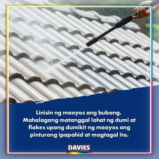 DAVIES ROOFSHIELD ROOF PAINT (4liters) | Shopee Philippines