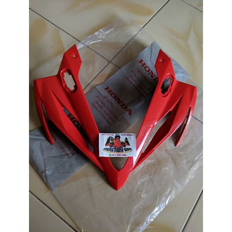 MERAH The front Body of the red shield mask of the cbr facelift k45g ...