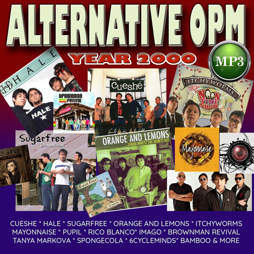 SALE ASSORTED OPM MP3 DISC NEW ( for PCCDROM/ DVD PLAYER ) | Shopee ...