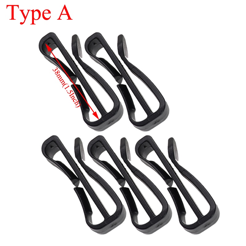 5Pcs 20/25/32/38/50mm molle attachment webbing strap buckle waist belt ...