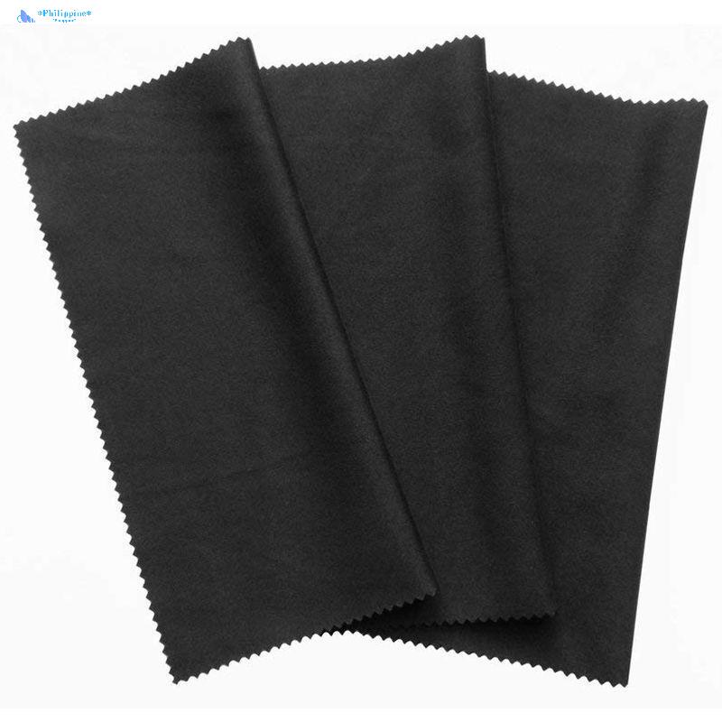 3x microfiber cleaning cloth 20x19cm, black cleaning cloths ...