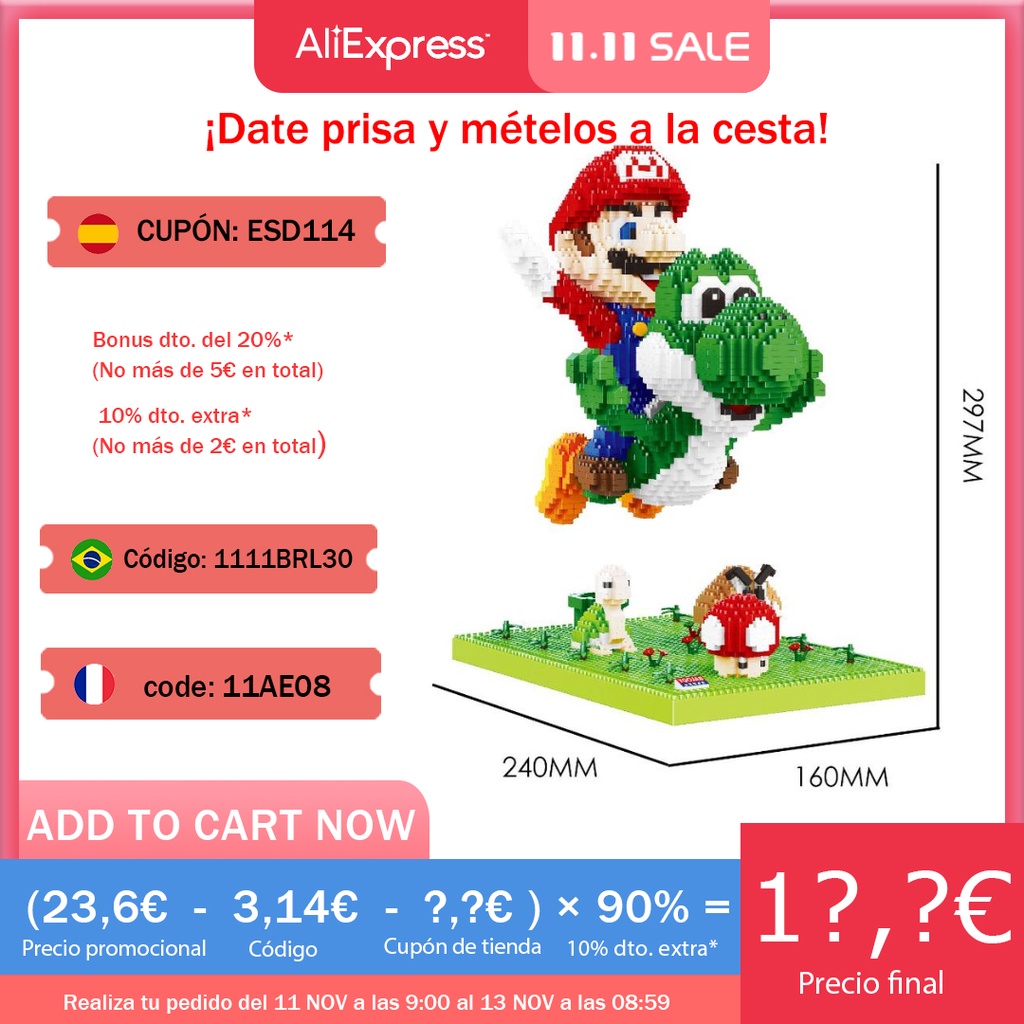 Figurines Collection home decor DIY Super Flying Ma Bros Starter Mini ...